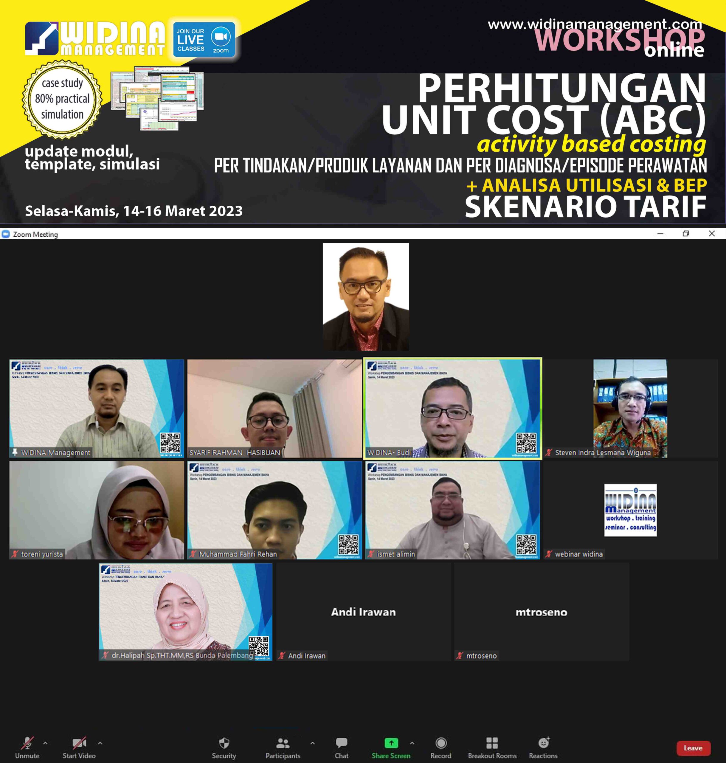 PERHITUNGAN UNIT COST (ABC) Metode Activity Based Costing, Analisa ...